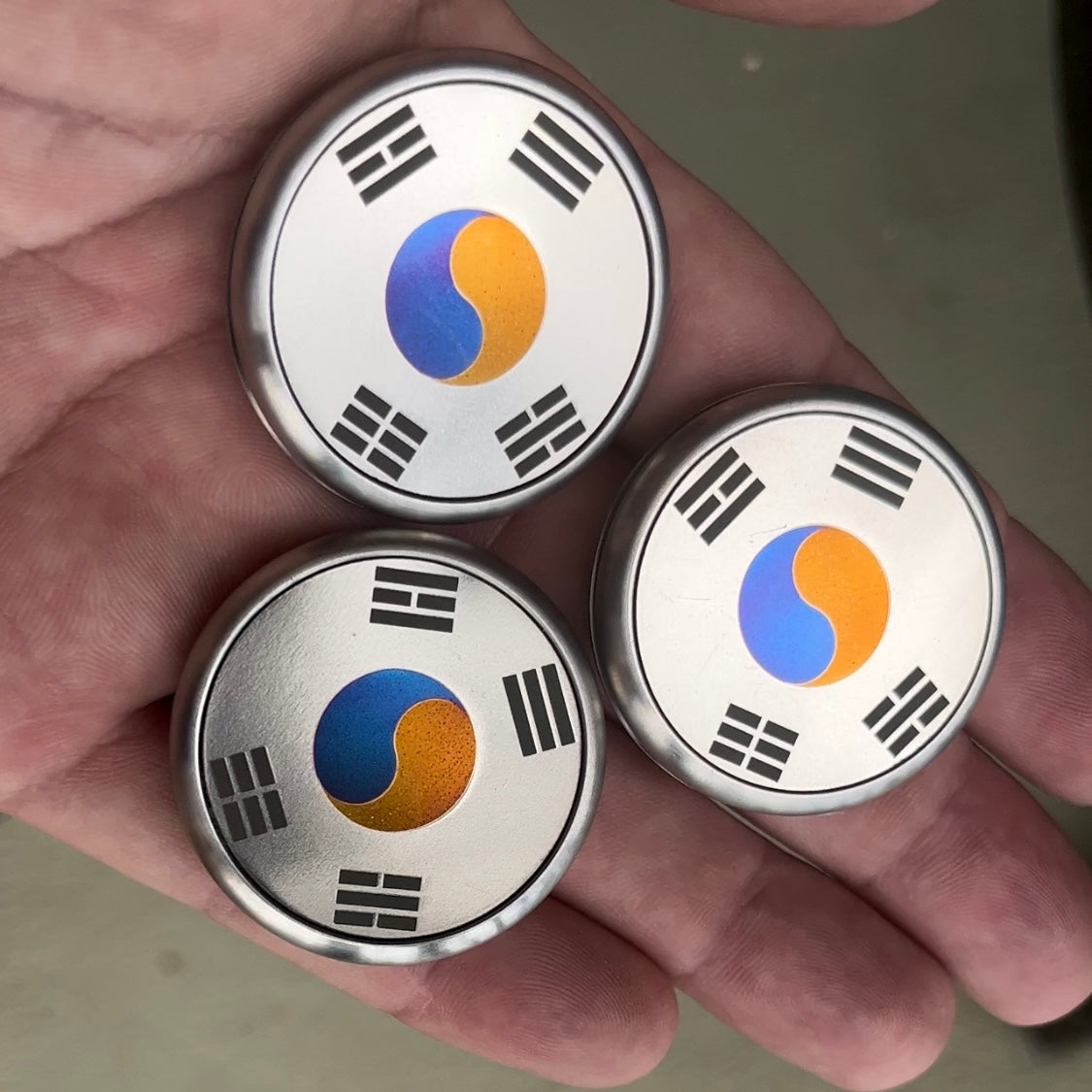 Custom Korean Flag Fidget Markers – 3dp Design